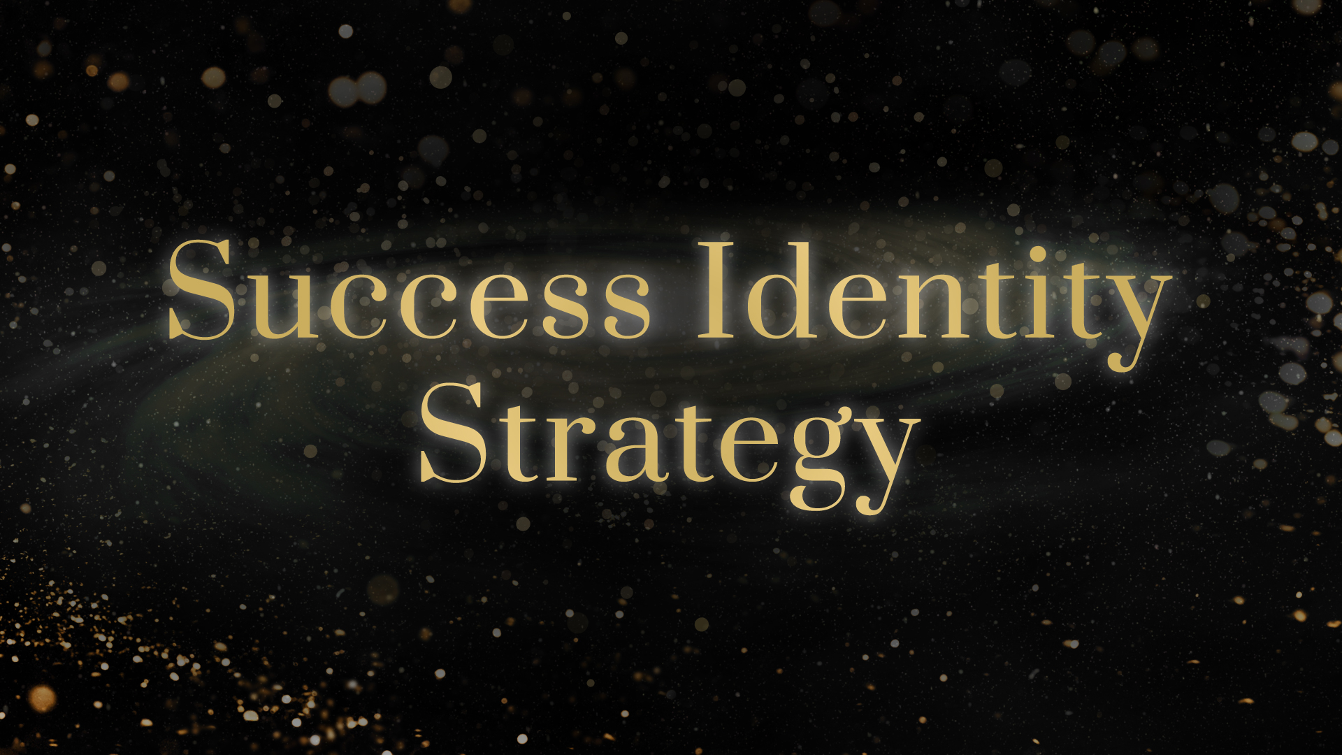 Success Identity Strategy - Beautiful Commitment